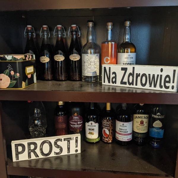 Na Zdrowie, Cheers Sign, Polish Quote, Home Bar Decor - Etsy