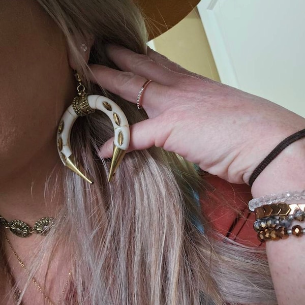 Rising Sun Ear Cuff 22kt Gold, Silver, Black Rhodium & Rose Gold Plated ...