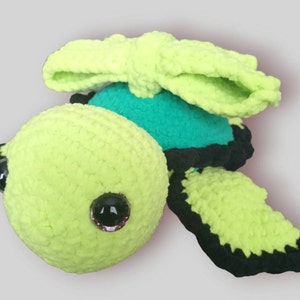 Bow and Heart Turtle Crochet Pattern Valentines Day 2-in-1 Pattern PDF ...