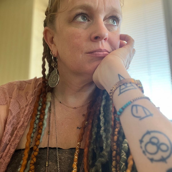 Earth Child Half Set of Wool Dreadlocks - Etsy