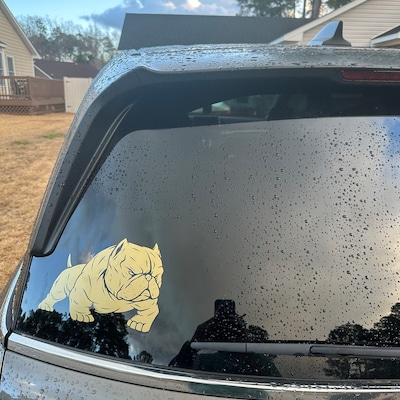 American Bully Decal / Exotic Bully Decal / Sticker/ Bull Window Decal ...