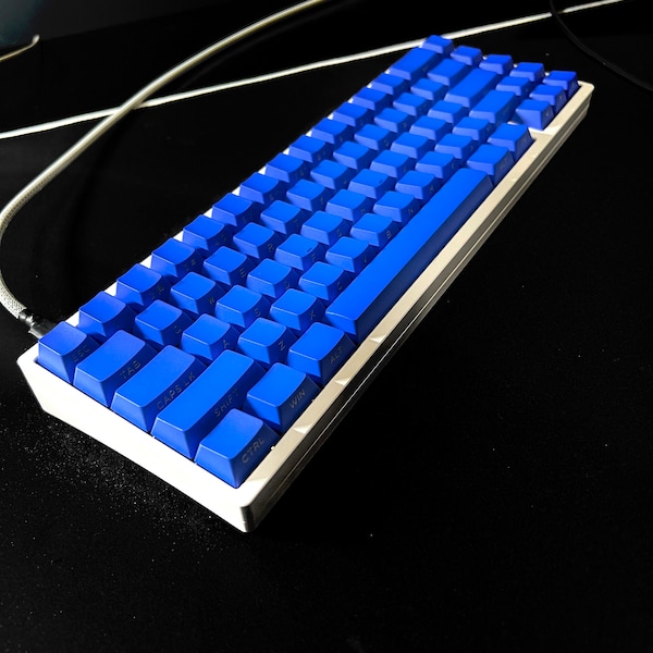 Klein Blue Side-printed Keycap Set, Cherry Profile, Shine-through, PBT ...