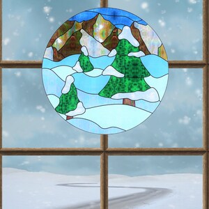 Dagger Knive Stained Glass Pattern Digital Download | Etsy