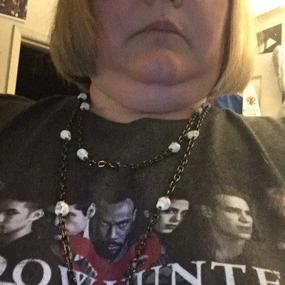 The Princess Chainmail Necklace With Austrian Crystals - Etsy