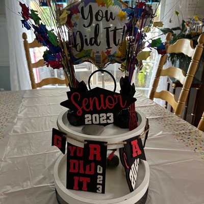 Graduation Tier Tray Svg. Grad Tier Tray Svg. Tier Tray Svg, Tiered ...