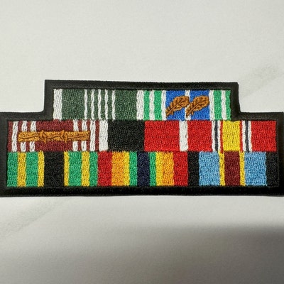 Medal Ribbons Patch Turn Your Military Medal Ribbons Into an ...