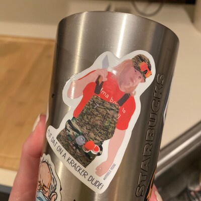 Hard Hat Sticker spicy Dirt, Tiktok Ricky johnmicheal1996 Sticker for ...