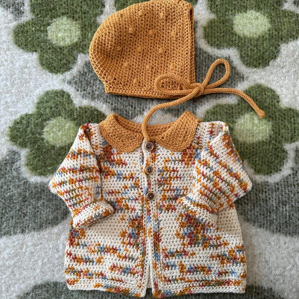 Crochet Pattern - Cardigan-jacket Newborn-6 Years - Etsy