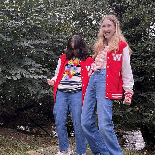 Personalised Initials Adults Varsity Jacket Custom Name Letterman ...