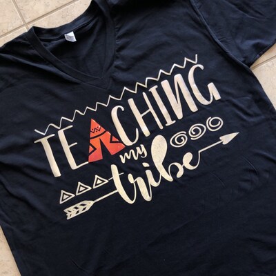 Teaching My Tribe SVG Teacher Svg Tribe Svg Teacher Saying - Etsy