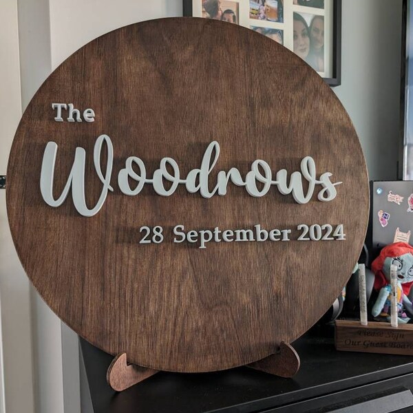 Engraved Wood Paw Print Sign, Sentimental Personalised Dog Keepsake ...