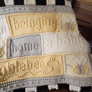 FOREVER Pattern for Crocheted Blanket. - Etsy