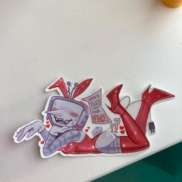 Vee Dandy's World Sticker 3" - Etsy