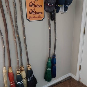 Wizard Broom ADULT SIZE House Colors Broomsticks, Magic Flying Broom ...