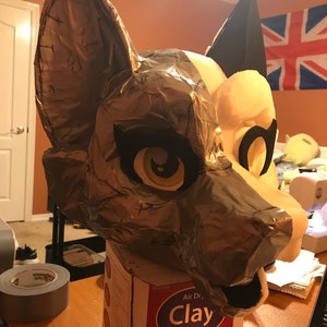 PDF TEMPLATE: Fursuit Head Base Fox Digital Download - Etsy