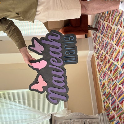 Stacked Names for Nursery, Wooden Letters, Name Sign, Nursery Letters ...