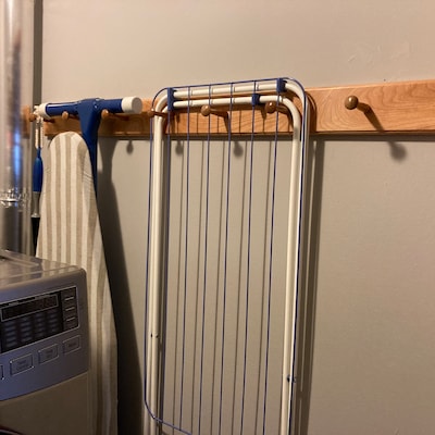 White Shaker Peg Racks Solid Maple 18 to 58 3-10 Pegs Handmade in the ...