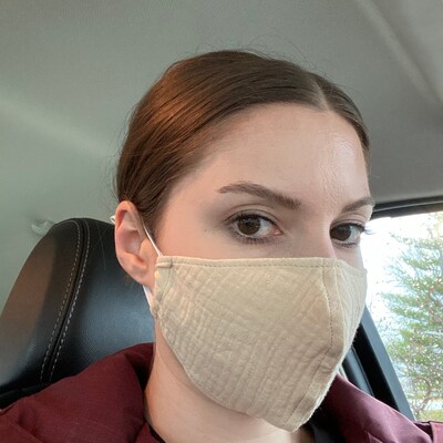 X-large Nose Wire Mask With Adjustable Earloop, Filter Pocket, 100% ...