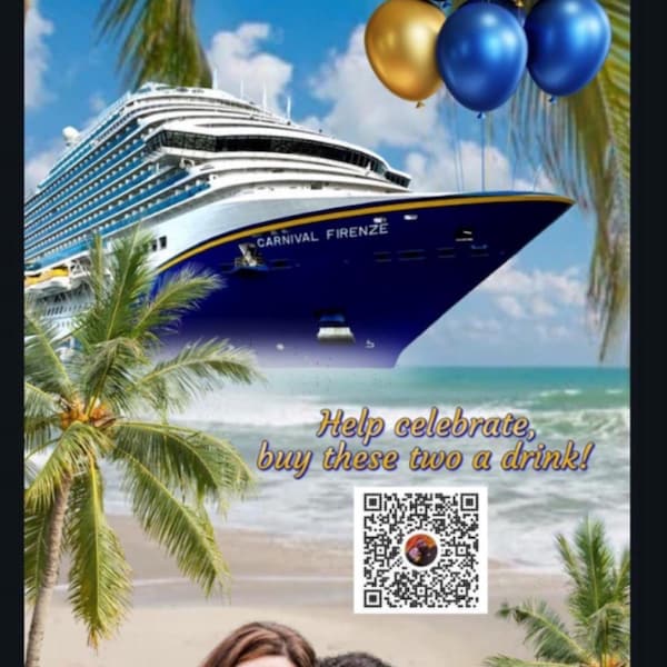 Personalized Vinyl Cruise Cabin Door Banner | Custom Vacation ...