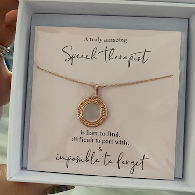 Speech Therapist Gift Gift for Speech Pathologist SLP Gift Speech ...