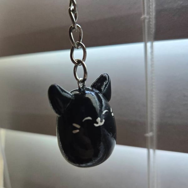 Angry Pingu Keychain | Homemade | Clay - Etsy