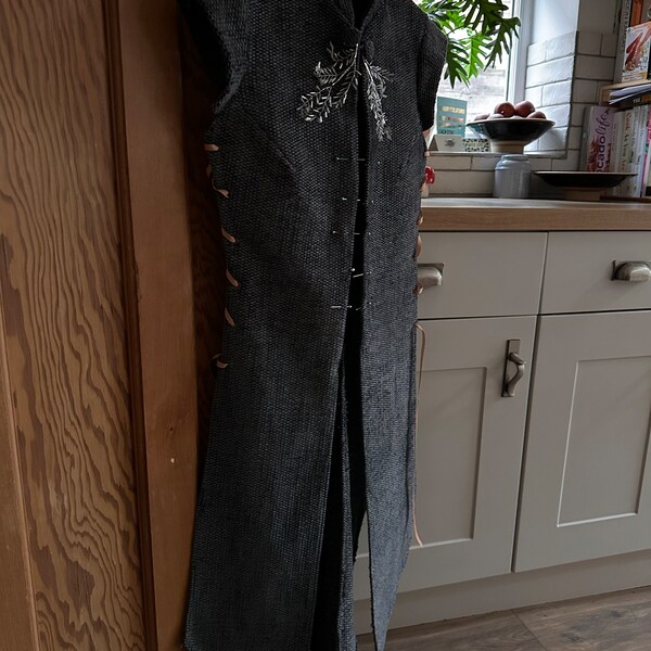 Female Fantasy Tabard Vest With Lacing PDF Pattern for Instant Download ...