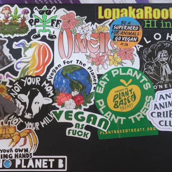 Hopi Hand Sticker, Healing, Vinyl Sticker, Decals, Magic Symbol ...