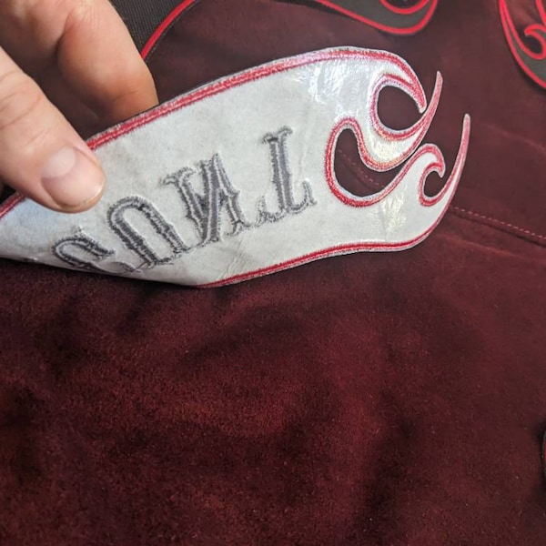 Tiger Head Biker Large Back Patch on Vest, Sew Patch, Custom Patch, Embroidery Patch, Iron Patch ...