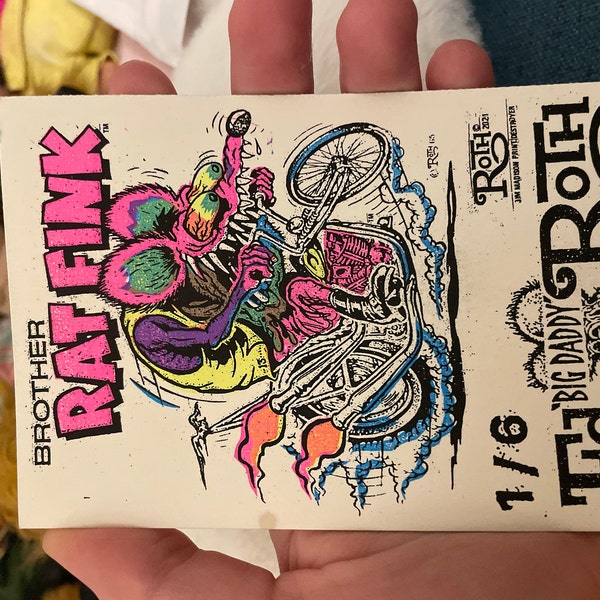 RF TM 096 ( Rat Fink's Revenge) - Etsy