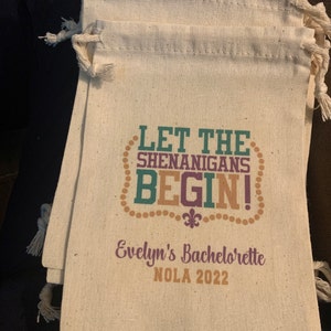 Set of 10 Nash Bash Bachelorette Survival Kit Bags party | Etsy