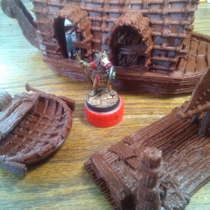 Starship Cargo Bay Containers 15mm 28mm 32mm 42mm Brave New Worlds ...