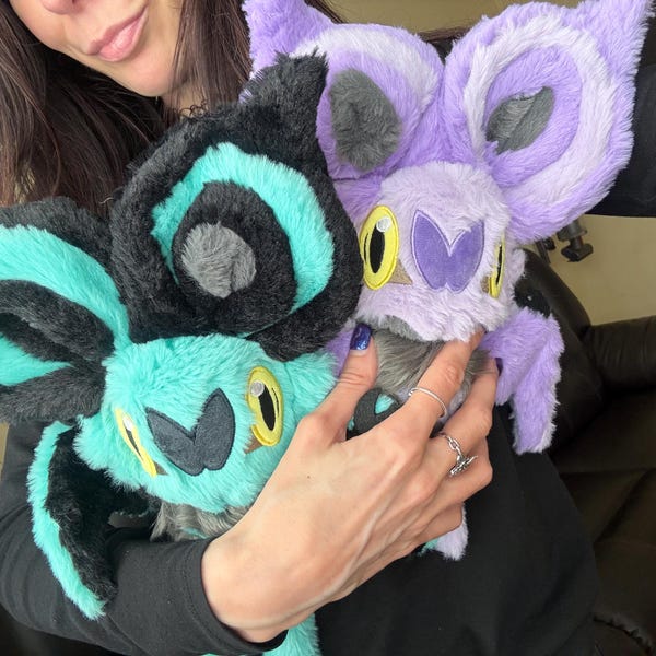 Instock Pomzy the Pom Pom Clown Bat Plush 20cm - Etsy