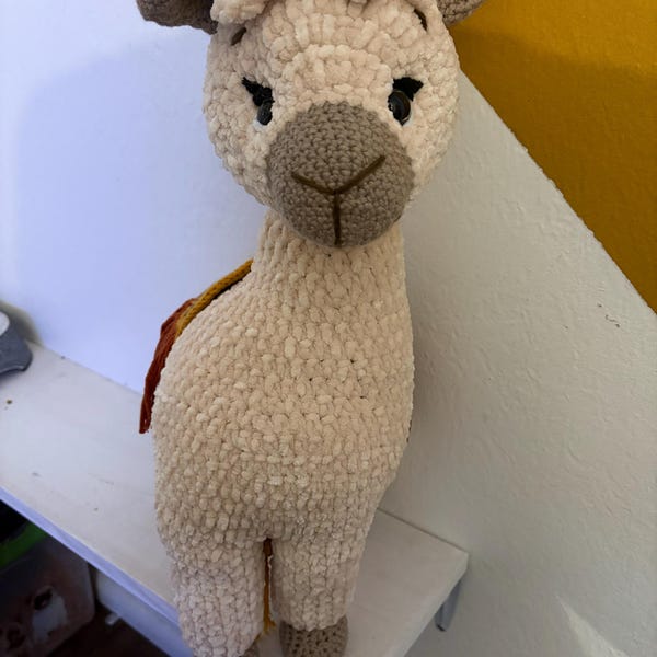 Adorable Crochet Lama Pattern -step-by-step Amigurumi Pattern in PDF ...