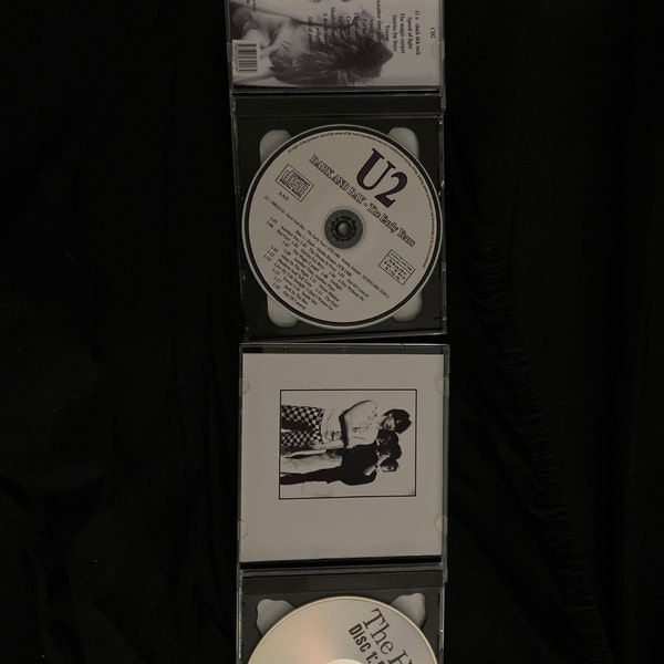 U2 Live 2 CD 1980 Dark and Day the Early Years 1978 1980 Studio Demos ...