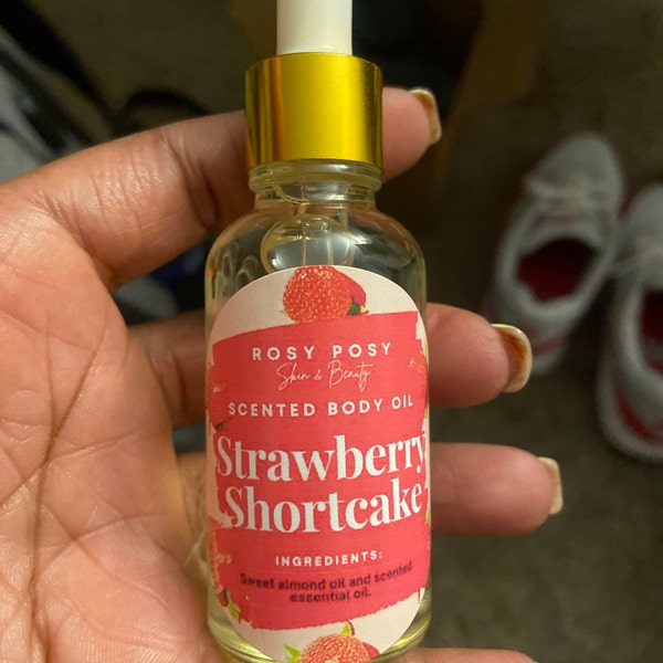 Set of 12 Scented 1 Oz. Body Oils, Fruit Loops, Unicorn, Strawberry, Birthday Cake, Cotton Candy ...