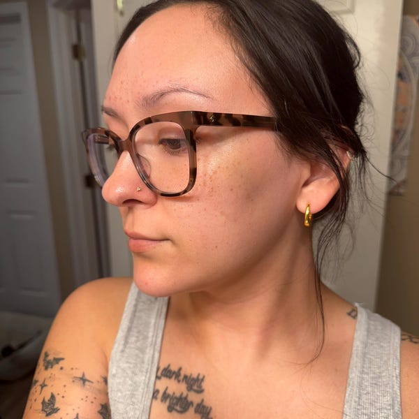 14K Solid Gold Barbed Wire Septum Ring, Gold Seam Hoop Ring, Helix Hoop ...