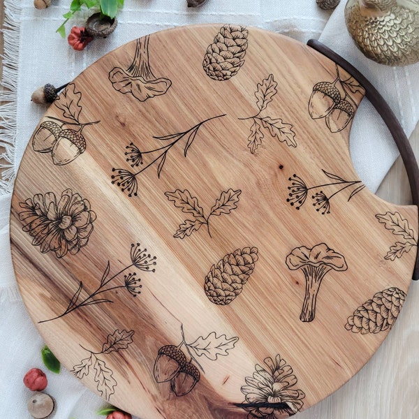 Autumn Floral Line Art, Fall Flowers, Hand Drawn Autumn Designs ...