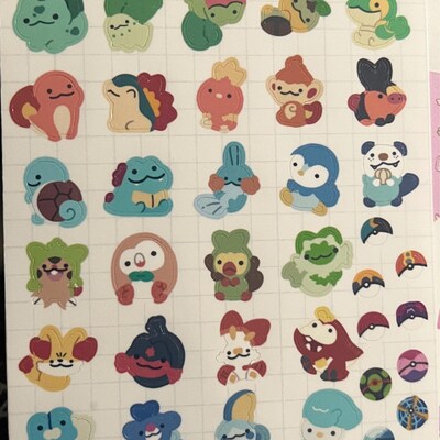 Soot Sprite Sticker Sheet Deco Cute Toploader - Etsy