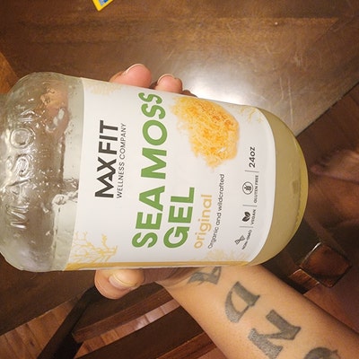 Organic Pure Sea Moss Gel Wildcrafted Gold Sea Moss From Saint Lucia ...