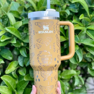 Hand Drawn Chicken Design Full 40 Oz Cup Wrap Rooster Chicks Digital ...