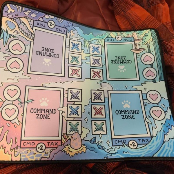 Command Zone Playmat/deskmat - Etsy