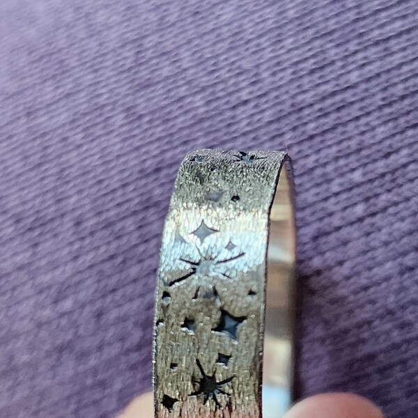 Star Fall Ring Band Rings Silver ACOTAR Inspired Ring Sterling Silver ...