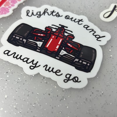 F1 Teams Cherry Sticker F1 Cute Sticker Cute Sticker for Notebooks ...