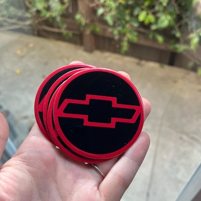 Metal Stickers Car Wheel Center Caps Stickers Set of 4 Fit WOLFSBURG 4 ...