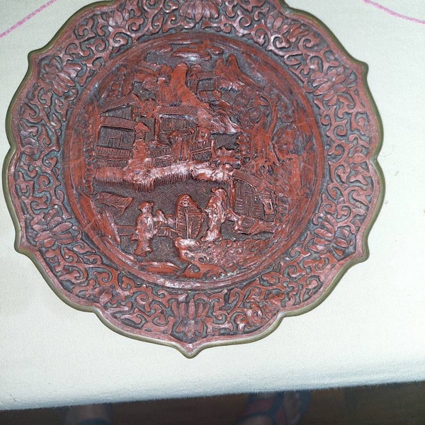 Two William Adams Ironstone China Platters Antique C1896-1900 Tunstall ...