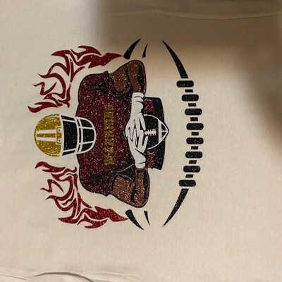 Watch Out He's a Beast Svg Football Svg Football - Etsy