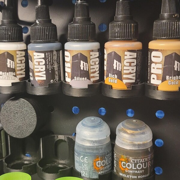 Hobby Storage - Citadel Games Workshop Paint Racks Holders for Peg ...