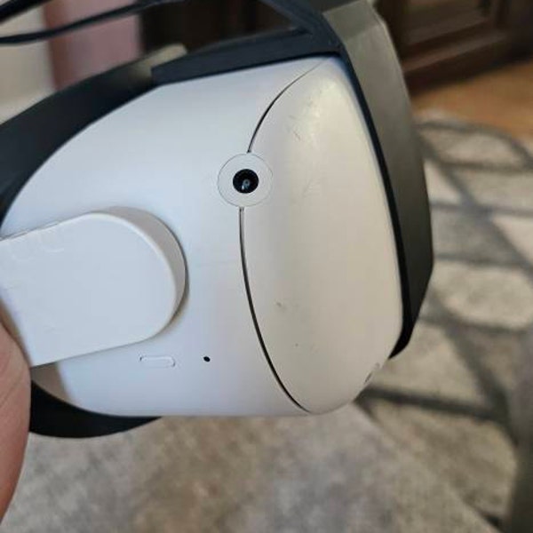 Oculus Quest 1 and Quest 2 Faceplate Head Strap Mount - Includes a 6 ...