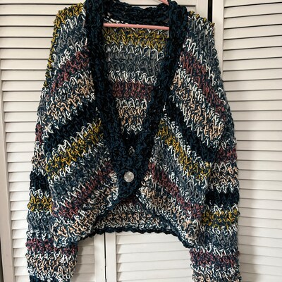 Snuggly Sofa Sweater, Crochet Pattern, English USA and Dutch - Etsy