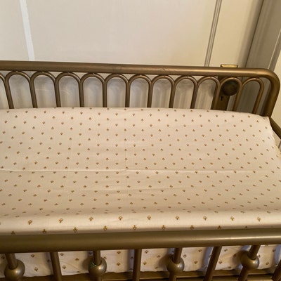 Pink Toile Baby Bedding GIRLS Fitted Crib Sheets Cream Ivory Changing ...